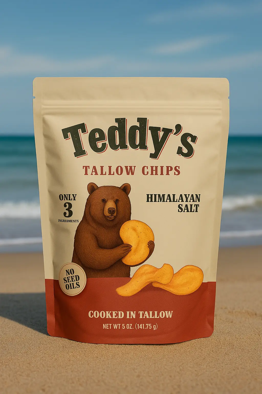 Teddy's Tallow Chips - Small Batch, Hand-Crafted Tallow Chips